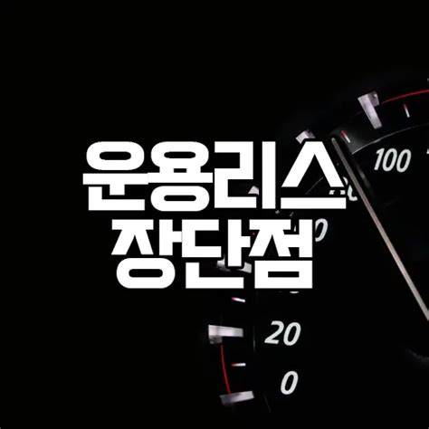 개인사업자 자동차 할부 리스 장기렌트 절세효과 따져보기 블로그한경닷컴