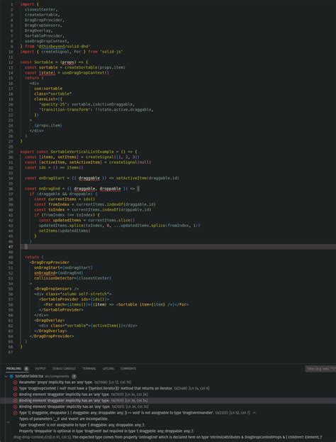 Tsx Types Missing · Issue 68 · Thisbeyondsolid Dnd · Github