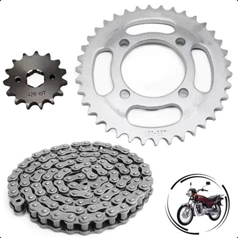 Kit De Arrastre Ybr125 Kit De Sprocket Yamaha Ybr125 Yb125 Envío Gratis