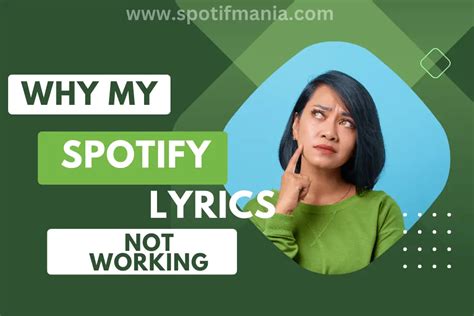why spotify lyrics not showing 7 ways to fix in 2025 👀