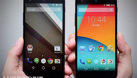 Android Lollipop Vs Android Kitkat Comparison Whats Different