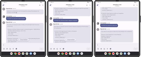 Infinite Chat Using A Sliding Window Surface Duo Blog