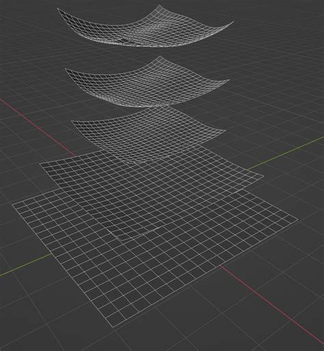 Procedural Interpolate Through Multiple Surfaces With Sverchok