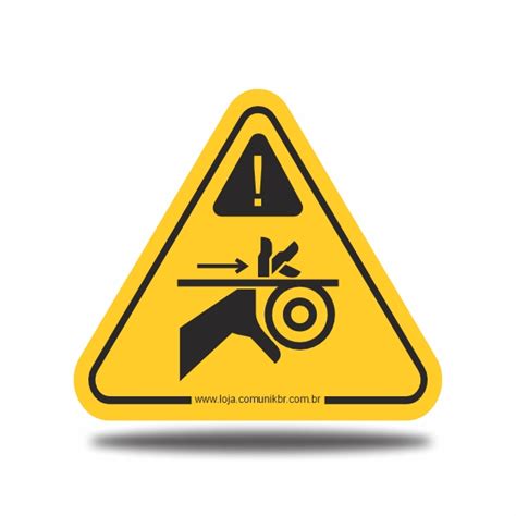 10 Pictogramas Risco De Corteamputação Por Movimentação Da Correia