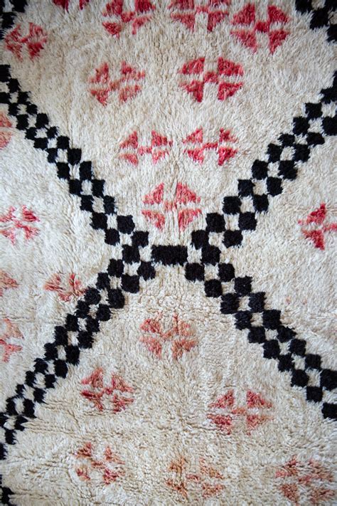 Vintage Marmoucha Moroccan Rug 811 X 411 Ouive Rugs