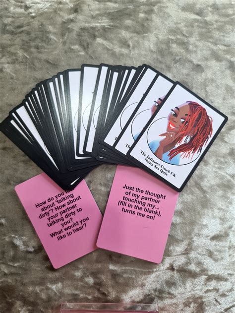 Sex Quiz Cards For Couples The Intimacy Coach UK