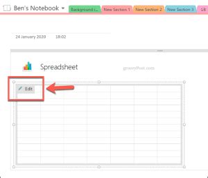 How To Embed Excel Data Into Microsoft OneNote