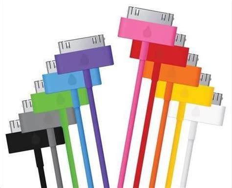 Cool Color Coded Cables Iphone Gadgets Iphone Ipod