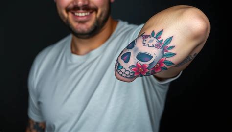 50 Candy Skull Tattoo Ideas For Men Bold Designs And Cultural Meanings