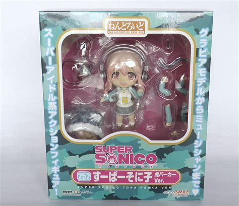 Super Sonico Figure Nendoroid 252 Figure Tora Parka Ver Good Smile