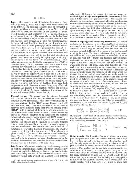 Admission Control For Multihop Wireless Backhaul Networks With Qo S Pdf