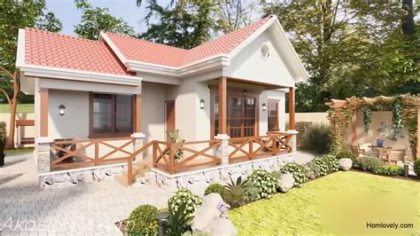 Stunning Small House Design 3 Bedroom Free Floor Plan ~