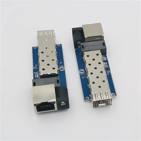 Sfp Media Converter Gigabit Mini10 100 1000Mbps Fi Vicedeal