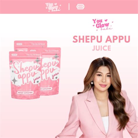 You Glow Babe Shepu Appu Juice Sachets Shopee Philippines
