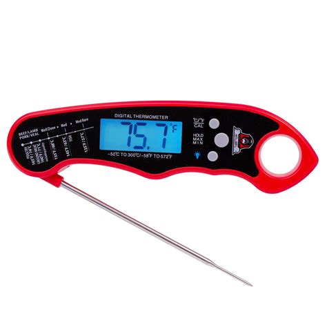 battery powered digital meat thermometer for cooking wireless meat