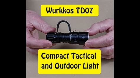 Wurkkos Td07 Compact Tactical And Outdoor Light