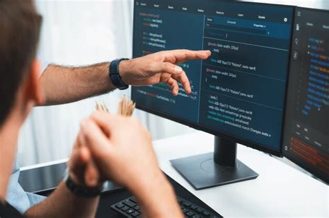 Premium Photo It Developers Creating Online Software Development Information Sellable