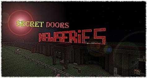 Secret Door Examples Doors Complicated Doors Included Minecraft Map