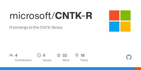 Github Microsoftcntk R R Bindings To The Cntk Library
