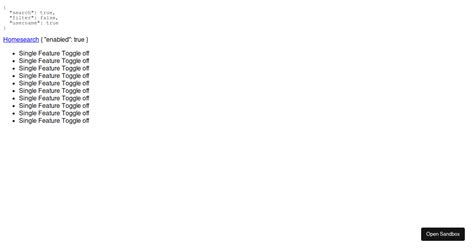 Vue3 Feature Toggles Codesandbox