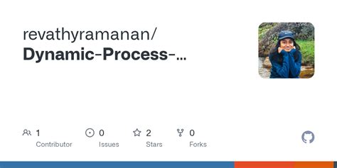 Github Revathyramanandynamic Process Ontology