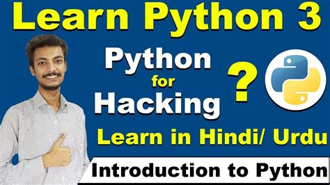 Python 3 Tutorial For Beginners In Hindi Urdu Learn Python 3 What Is