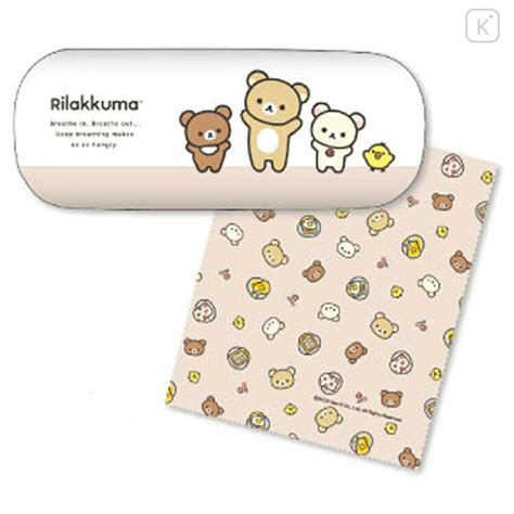 Japan San X Glasses Case Rilakkuma New Basic Rilakkuma Kawaii Limited