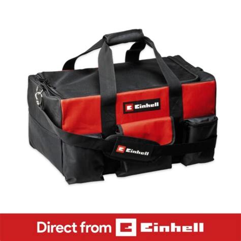 Einhell Tool Bag Official Brand Accessory Up To 25kg Load Red Black