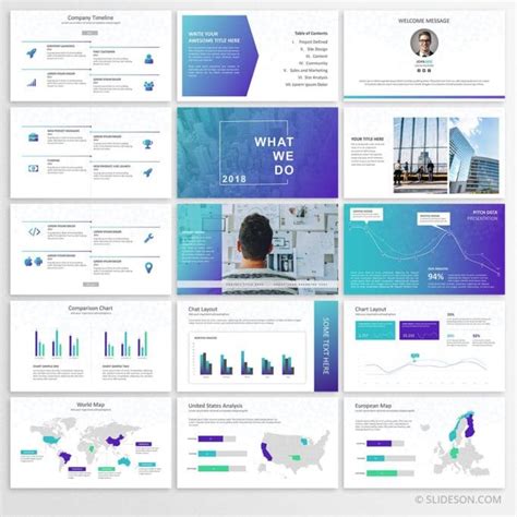 Gradient Powerpoint Template Gradient Ppt Slideson