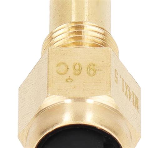Engine Temp Gauge Sensor Anti Aging Quick Response Accurate 96°c Alarm