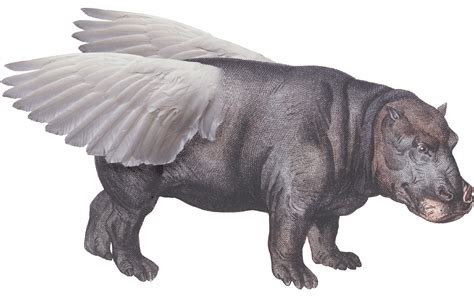 Flying Hippo Hippos Fly South