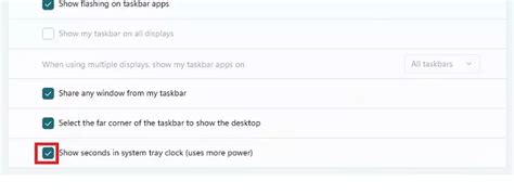 HowTo Display Seconds On The Taskbar Clock In Windows 11 3aIT
