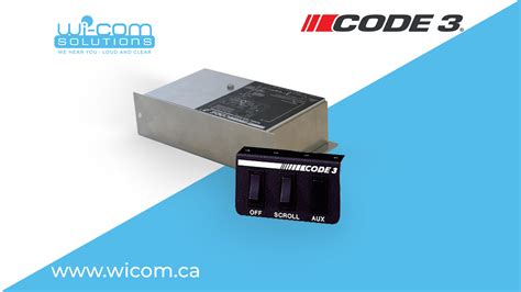 CODE C SERIES SPEAKER Wi Com Solutions Inc