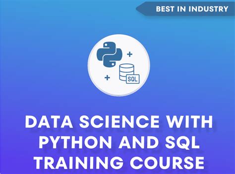 Data Science With Python And Sql Live Online Training Course Educationnest