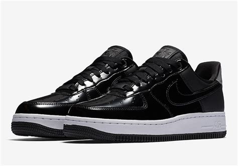 Nike Force Is Female Black Patent Leather Sneaker Bar Detroit