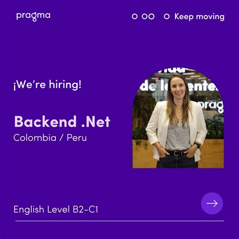 Pragma Is Hiring We Are Seeking A Backend Net Developer To Join Our