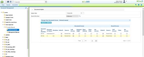 Bug 4026 Impact→recordsrights Are Not Set For The Siteusergroup Who Is Having Full Access