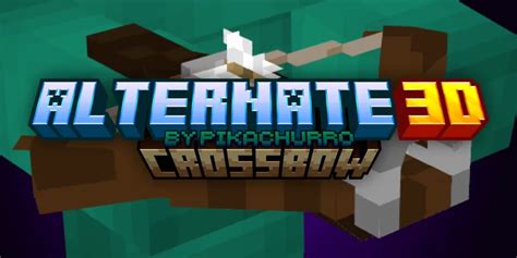 Alternate 3d Crossbow Minecraft Texture Pack