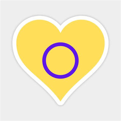 Pride Collection Intersex Pride Flag Heart Pride Magnet Teepublic