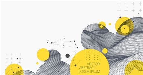 현대 과학 또는 기술 추상적 배경 와이어프레임 스팟 표면 그림입니다 벡터 3차원 형태에 대한 스톡 벡터 아트 및 기타 이미지 3차원 형태 개념 과학 Istock