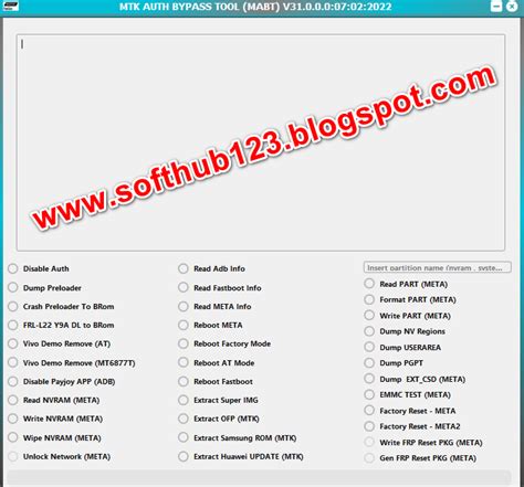MTK Auth Bypass Tool V31 Free Download