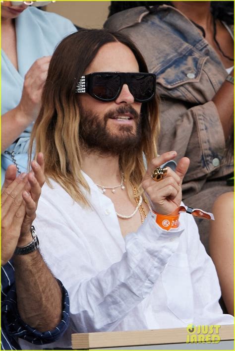 Jared Leto Attends French Open 2023 With A Friend In Paris Photo