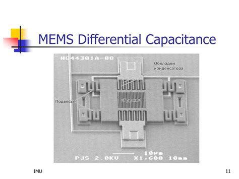 PPT MicroElectroMechanical Systems MEMS Inertial Measurement Unit IMU PowerPoint