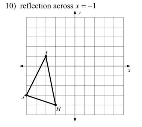 [answered] 10 Reflection Across X 1 Ay H X Kunduz