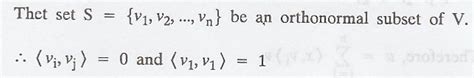 Inner Product Spaces Parsevals Identity Besseles Inequality