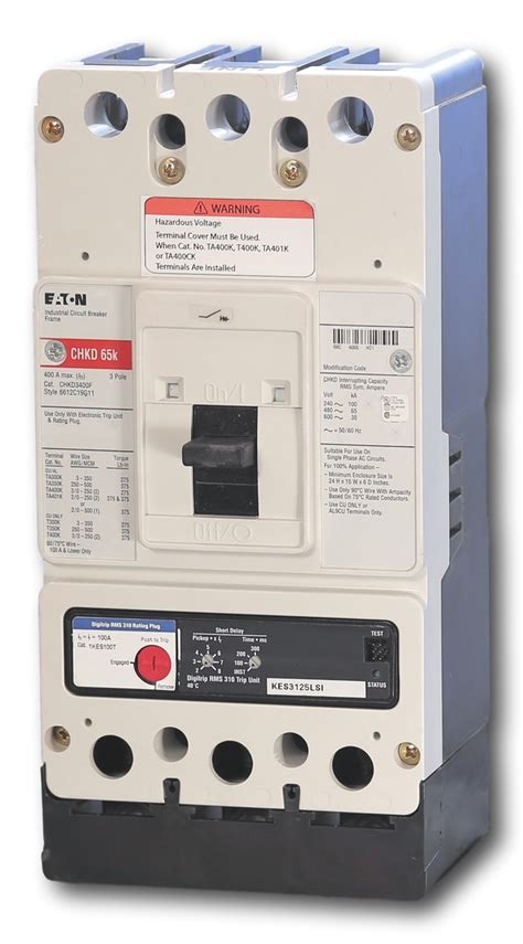 Eaton Chkd3125 Is 100 Load Rated For Continuous Duty 125a
