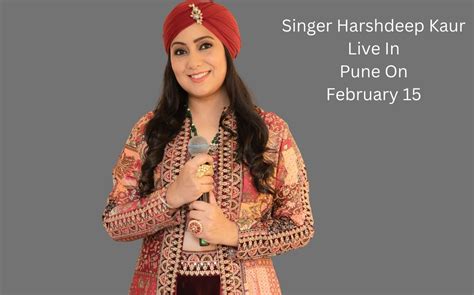 Experience The Magic Of Singer Harshdeep Kaur Live In Pune On February