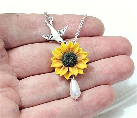 Jewelry With Sunflowers At Sarah Elmore Blog