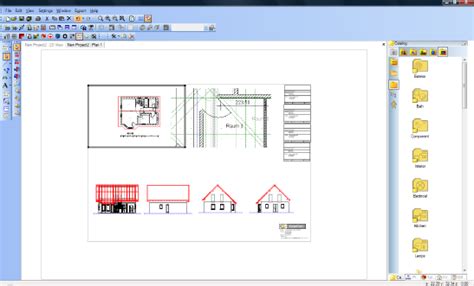 Plan Layout 3d Cad Architecture