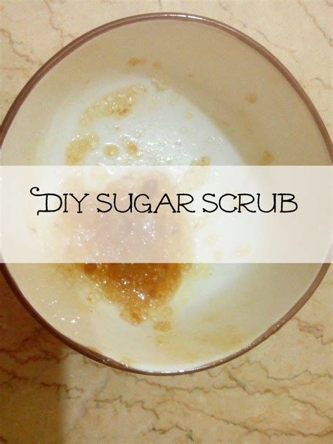 Diy Sugar Scrub Muslimah Bloggers